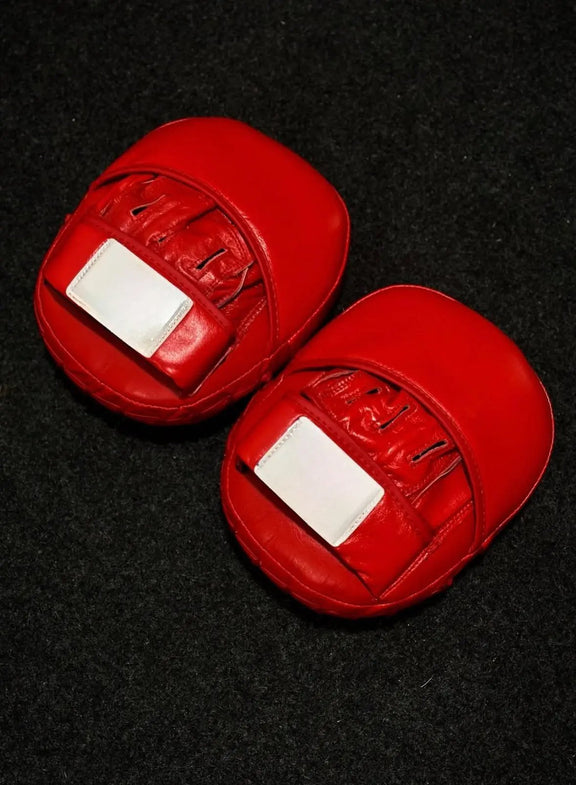 Japanese Style Professional Fight Gear Curved Focus Mitts – Five Star Boxing